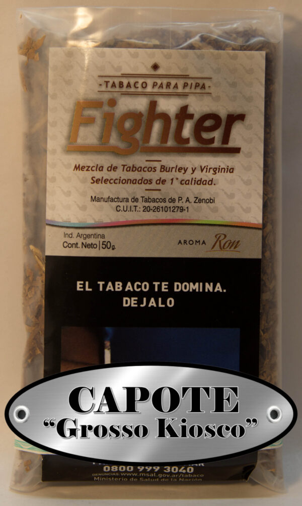 Fighter para pipa Burley y Virginia – Capote Grosso Kiosco