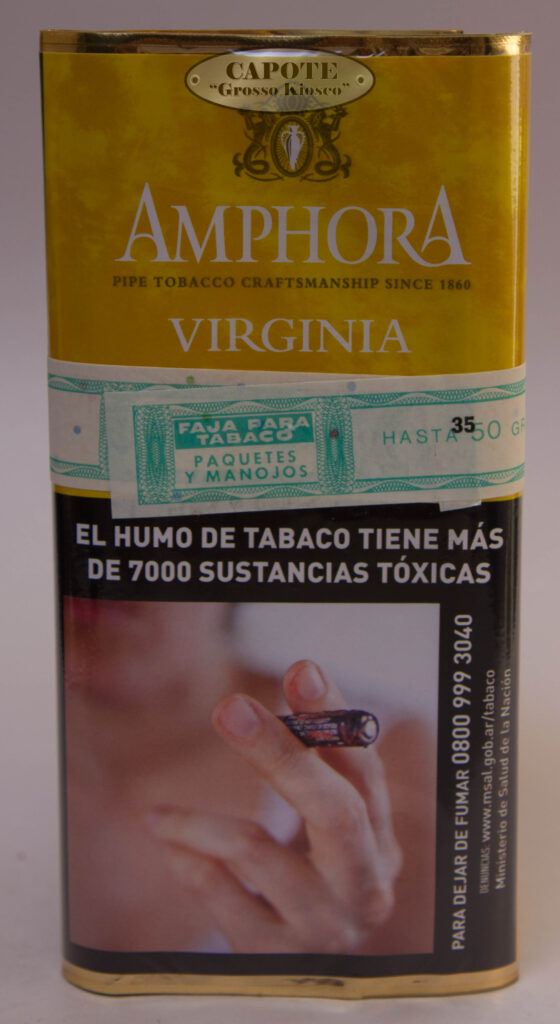 Tabaco Pipa Amphora Virginia – Capote Grosso Kiosco